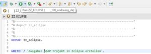 Eclipse für ABAP-Entwicklung einfach einrichten - ABAP