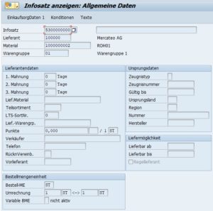 Die wichtigsten Stammdaten in SAP MM - SAP Lexikon