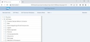 Webgui in SAP Fiori aufrufen - SAP Fiori