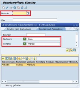 SAP-Benutzer ermitteln - Tipps & Tricks