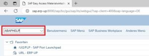 ABAP-Dokumentation im SAP-System aufrufen - ABAP