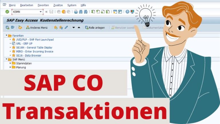 Transaktionen - Wissenswertes über SAP ERP und SAP S/4HANA